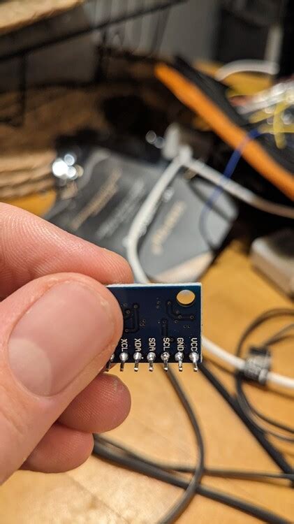 no i2c devices found interfacing w software on the computer