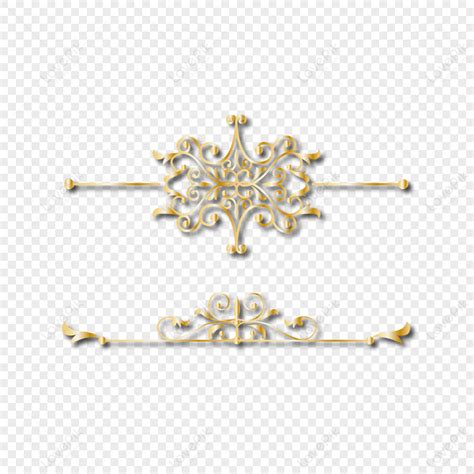 복고 금색 테두리 소재금빛유럽식화려하다 Png 일러스트 무료 다운로드 Lovepik