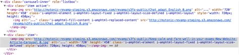 Amp Html Amp Does Not Work With Bootstrap Carousel Stack Overflow
