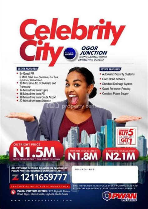 For Sale Celebrity City Quality And Affordable Lands Ogor Junction
