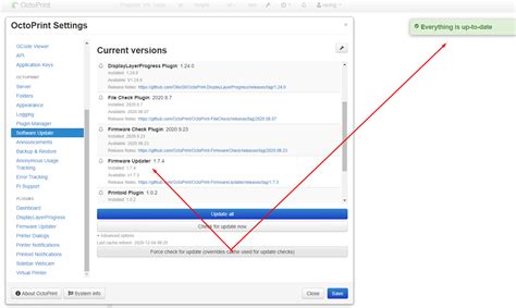 Cannot Save Flashing Method · Issue 164 · Octoprintoctoprint