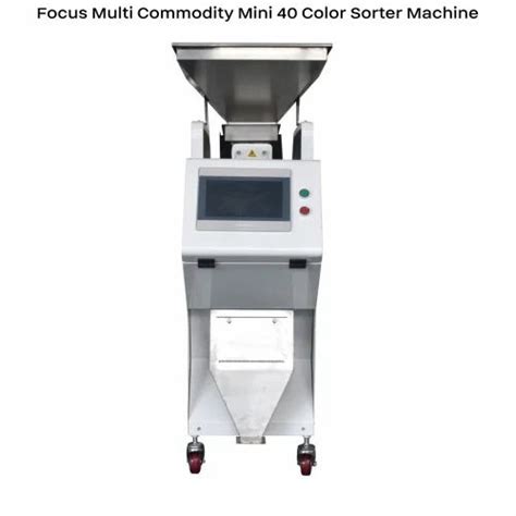 Automatic Focus Multi Commodity Mini 40 Color Sorter Machine Single