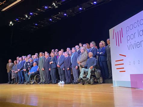 Más de organizaciones firman el Pacto Social por la Vivienda en Euskadi con retos para quince