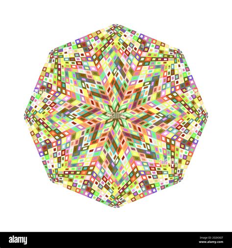 Abstract Geometrical Isolated Tiled Mosaic Polygon Symbol Stock Vector Image And Art Alamy