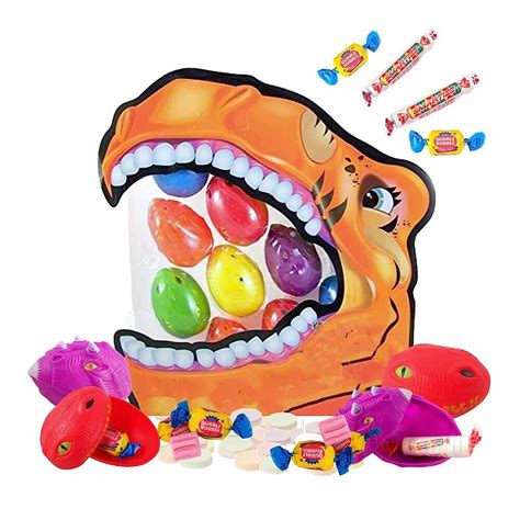 Bee International Jurassic Eggs With Candy 12 Piece Pack Bestcandyshop