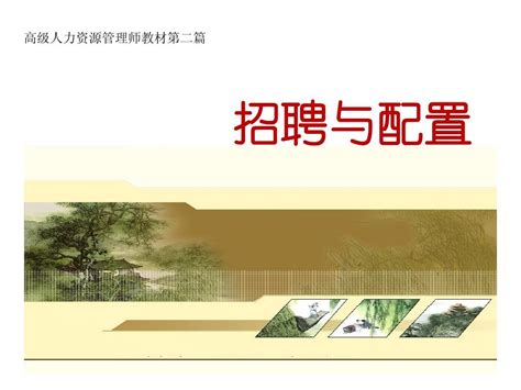 一级招聘与配置word文档免费下载文档大全
