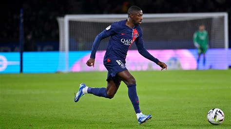 Psg Une Excellente Nouvelle Tombe Pour Ousmane Dembélé