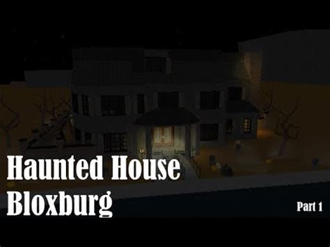 Haunted House Tour Roblox Bloxburg Youtube