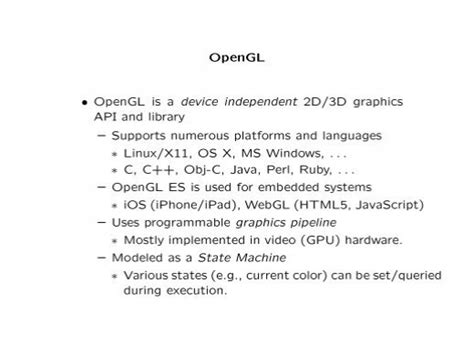 Opengl