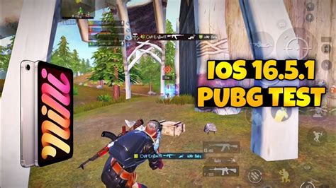 IPad Mini 6 Pubg Test No Lag 2023 IOS 16 5 1 Livik Gameplay PUBG