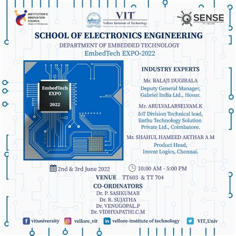 Dr Sujatha Rajkumar On Linkedin Vit Electronicsengineering