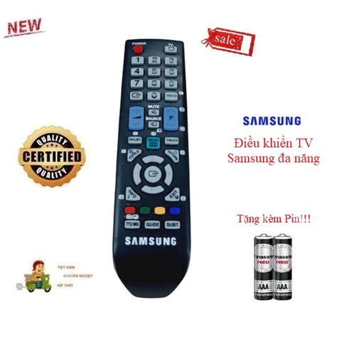 Remote Điều Khiển Tv Samsung đa Năng Các Dòng Tivi Samsung Lcd Led