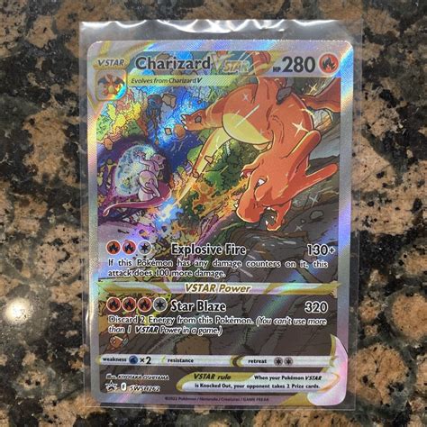 Mavin Pokémon Tcg Charizard Vstar Swsh Black Star Promos Swsh262 Holo