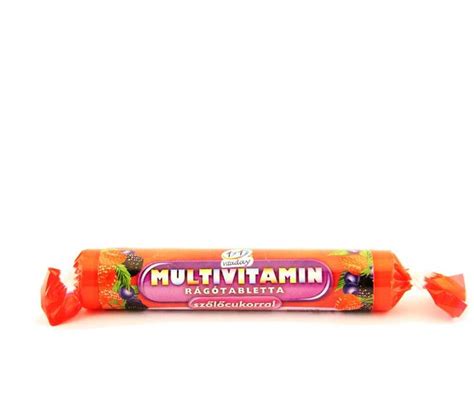 1x1 Vitaday Multivitamin Erdei GyÜmÖlcs ÍzŰ RÁgÓtabletta SzŐ