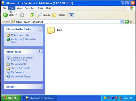 Cara Konfigurasi Samba Server Pada Debian Server