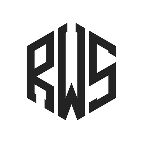 Premium Vector Rws Logo Design Initial Letter Rws Monogram Logo Using