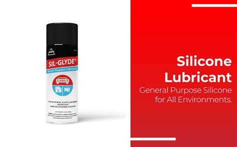 Ags Automative Solutions Sil Glyde General Purpose Silicone Lubricant Spray For All