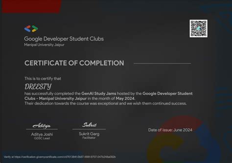 Dreesty Jaiswal On Linkedin Generativeai Gdsc Ai Machinelearning