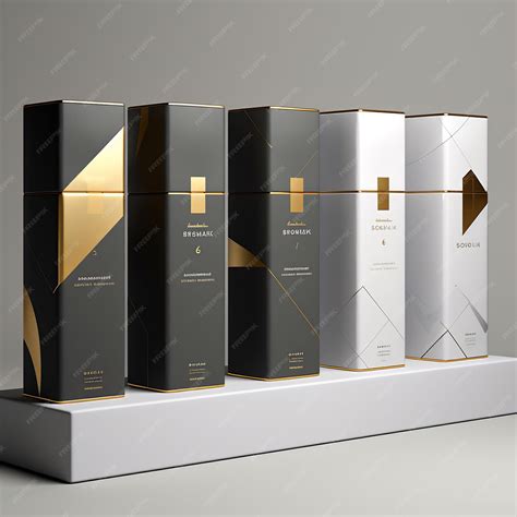 Premium Photo A Display Of Different Types Of Boxes Of Different Sizes