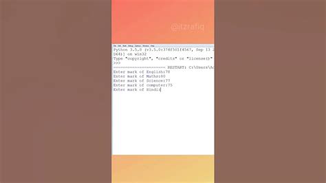 Python Programming A Program To Generate Grades Based On Percentage