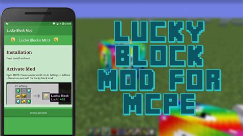 Lucky Blocks Mod For Mcpe Apk For Android Download