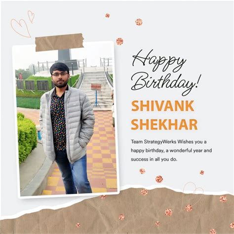 Strategywerks On Linkedin Happybirthdayshivank Codingbirthday