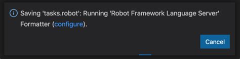 Vs Code Formatting Does Not Do Anything To Robot Files · Issue 217