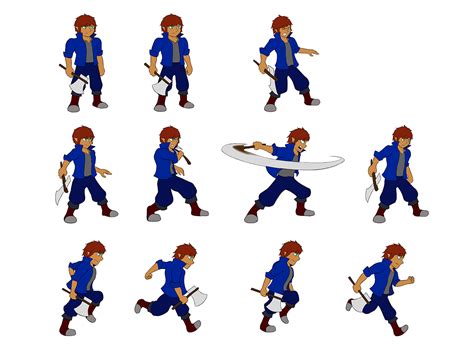 Alvyn Daergal Goblin 2d Sprite Sheets On Behance