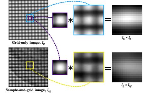 A Grid Only And A Sample And Grid Image Are Shown On The Left Download Scientific Diagram