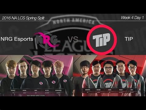 NA LCS Spring Week Day NRG Esports Vs Team Impulse YouTube