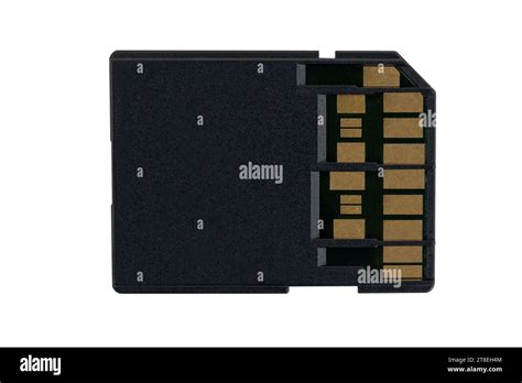 Ultra Fast Memory Card For 4k Video Recording Isolated On White