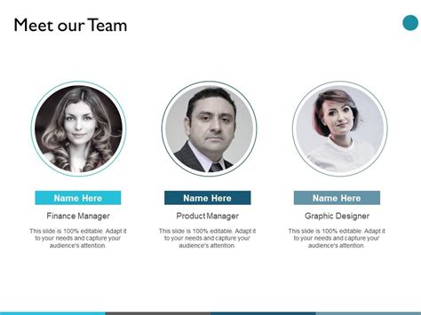 Meet Our Team Communication Ppt PowerPoint Presentation Gallery Topics