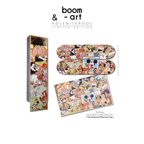 Lunivers De Disney Sur Ta Planche à Roulettes Avec Boom Art