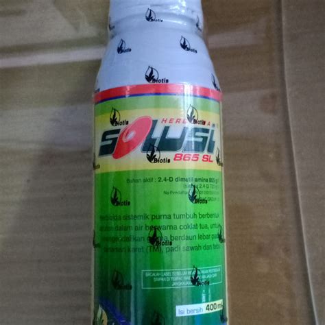 Jual Herbisida Solusi Sl Ml Obat Rumput Di Padi Kota Metro Satgas Wijaya Tokopedia