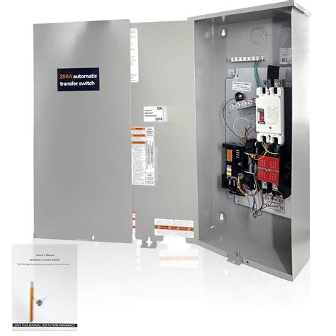 Amazon.com: 200 Amp Automatic Transfer Switch w/Power Management Replacement for Generac ...