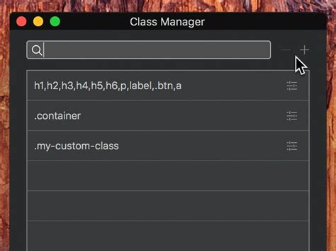 Class Manager Blocs User Documents