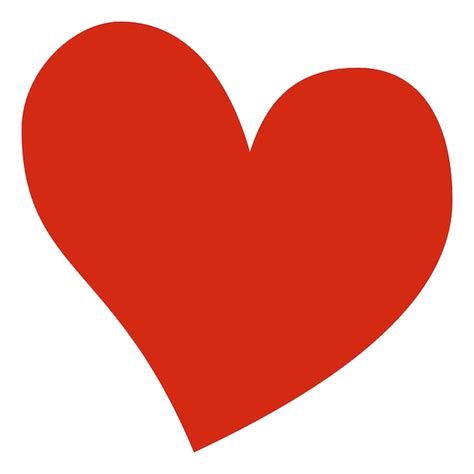 Premium Vector Red Heart Symbol Love Icon Passion Sign