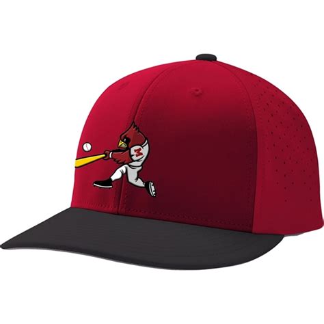Mentor Baseball Swinging Cardinal Cap