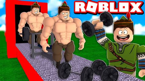 FÁbrica De Academia No Roblox Fiquei Forte Gym Tycoon Youtube