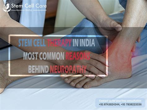 Stem Cell Therapy In India Most Common Reasons Behind Neuropathy