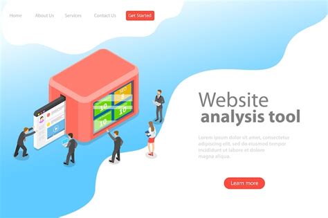 Premium Vector Flat Isometric Concept Of Search Engine Optimization