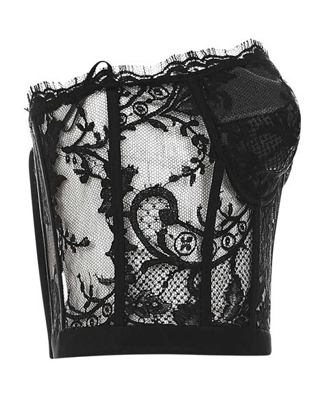Alexander Mcqueen Lace Corset Top Italist