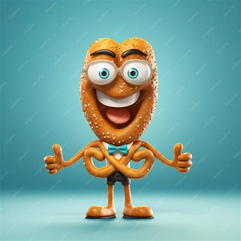A Cartoon Character With A Blue Background And A Green Eyes And A Blue
