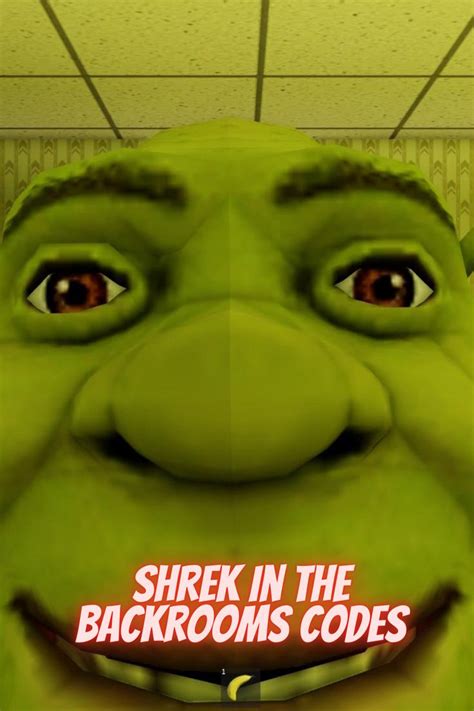 Shrek In The Backrooms Codes Game Codes Roblox Codes Code Free Shrek