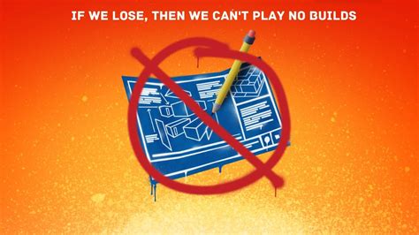 if we lose we can t play fortnite no builds anymore youtube