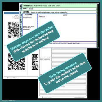 Density Flipped Lesson Flipped Classroom Flipped Classroom TpT