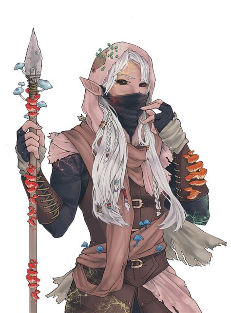 Circle Of Spores Druid By Serendraws On Deviantart