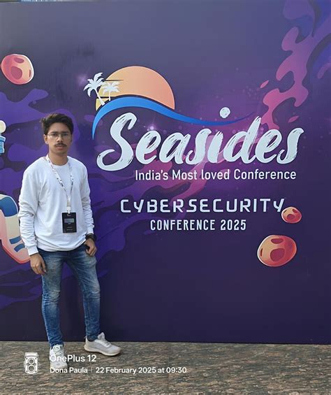 Cybersecurity Seasides2025 Infosec Cloudsecurity Ctf Bugbounty… Tushar P