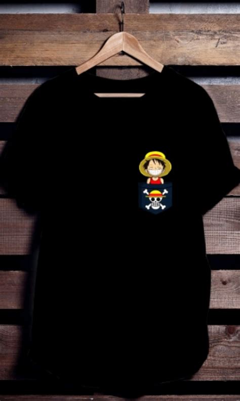 Kaos Pria One Piece Baju Pria One Piece Kaos Pria Luffy Fesyen Pria Pakaian Atasan Di Carousell