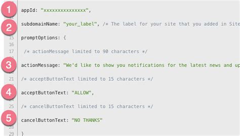 Onesignal Integration Landingi